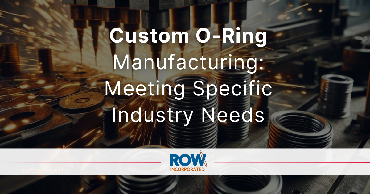 Custom O-Ring Manufacturing: Meeting Specific Industry Needs